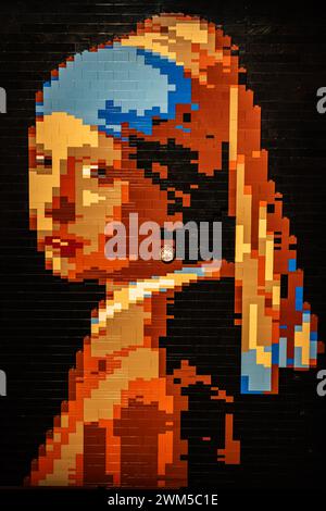 Lego Art Exhibition in Olympia Theater made by artist Nathan Sawaya ...