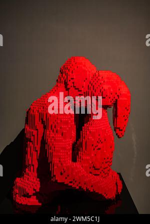 Lego Art Exhibition in Olympia Theater made by artist Nathan Sawaya ...