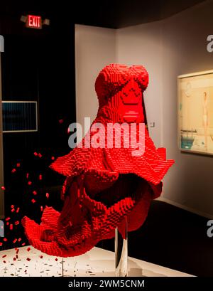 Lego Art Exhibition in Olympia Theater made by artist Nathan Sawaya ...