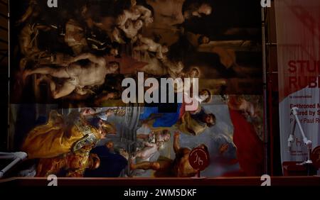 Enthroned Madonna Adored by Saints 1628 by (1577-1640). Rubens Flemish artist and diplomat ...