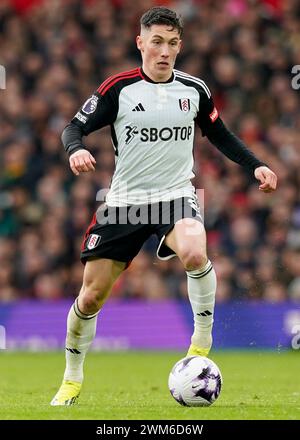 Harry Wilson of Fulham in action during the Premier League match ...