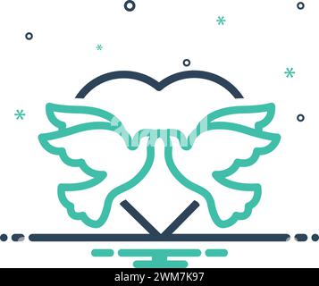 Icon for loved,adored Stock Vector Image & Art - Alamy