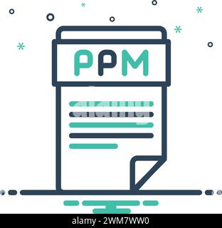 Icon for ppm,doc Stock Vector Image & Art - Alamy
