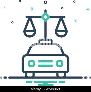 Icon for fairly,adequately Stock Vector Image & Art - Alamy