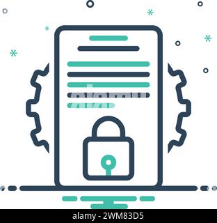 Icon for disclosure,acknowledgment Stock Vector Image & Art - Alamy
