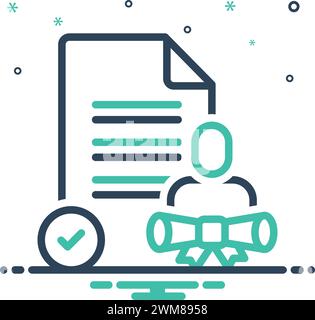 Icon for entitled,qualify Stock Vector Image & Art - Alamy