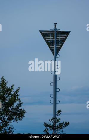 Leading signal guiding ships into port Stock Photo - Alamy