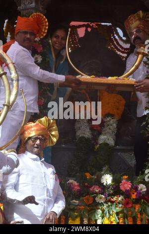 NAVI MUMBAI, INDIA -FEBRUARY 24: Nationalist Congress Party chief ...