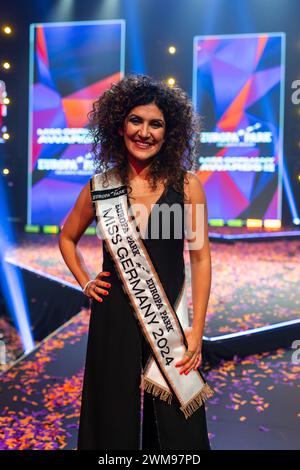 Miss Germany 2024. Apameh Schönauer anläßlich ihrer Wahl zur Miss ...