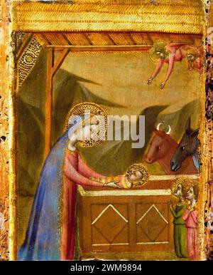 Bernardo Daddi The Nativity Stock Photo Alamy