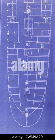 Berth Deck Plan Stock Photo - Alamy