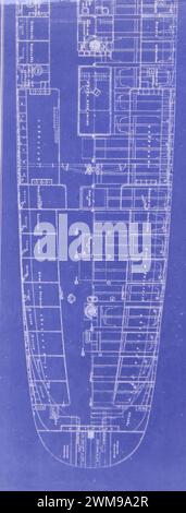Berth Deck Plan Stock Photo - Alamy