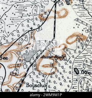 Bila, 1917, map Stock Photo - Alamy
