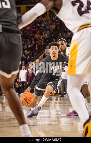 Washington State Cougars guard Myles Rice (2) during a NCAA men’s ...