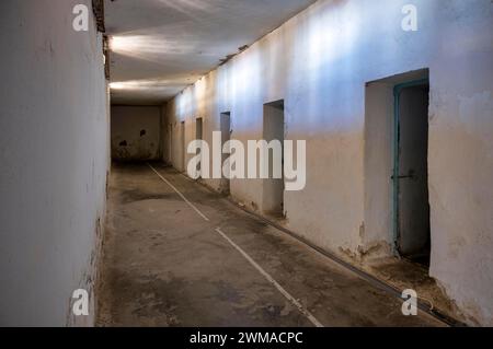 Cell wing, former prison for political prisoners during the Nazi ...