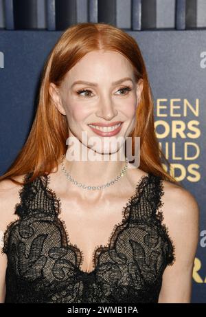 Jessica Chastain attends the 30th Annual Screen Actors Guild Awards at ...