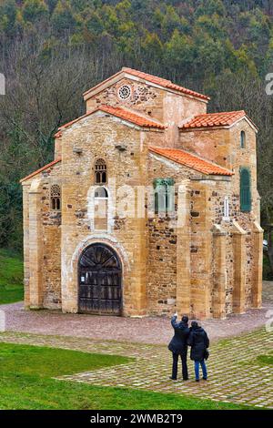 Spain, Asturias, Oviedo, San Miguel de Lillo, UNESCO world heritage ...