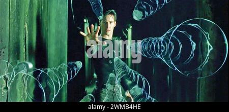 KEANU REEVES, THE MATRIX, 1999 Stock Photo - Alamy