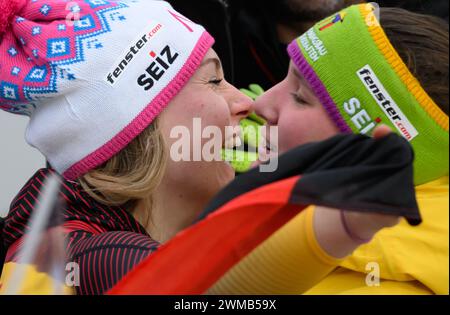 BUCKWITZ Lisa (Germany) celebrates with third place in the overall ...