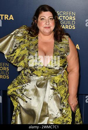 Ashlie Atkinson attends the 30th Annual Screen Actors Guild Awards at ...