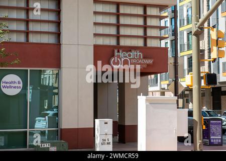 Health on Broadway health center on the corner of Congress and Stone in ...