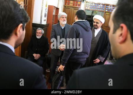 Tehran, Iran. 23rd Feb, 2024. ALI ARDESHIR LARIJANI is an Iranian ...