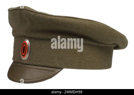 Imperial Russian Army cap isolated on white background Stock Photo - Alamy