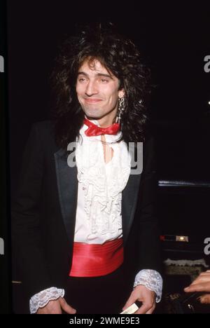 Tommy Lee 1986 Credit: Ralph Dominguez/MediaPunch Stock Photo - Alamy
