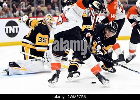 Pittsburgh Penguins' Ryan Graves during the second period of an NHL ...
