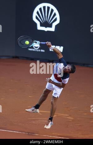 25th February 2024: Jockey Club, Brasileiro, Brazil: Rio Open Tennis ...