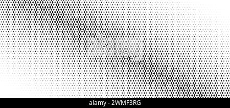 Rhombus diagonal gradient halftone texture. Diamond shape dot fading ...