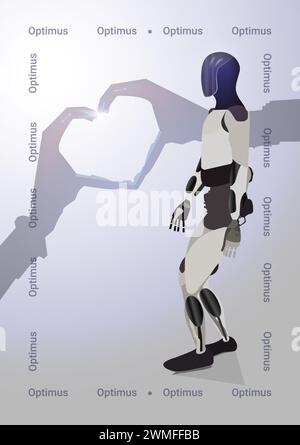 About Optimus, the hands of the Tesla Optimus robot Stock Photo - Alamy