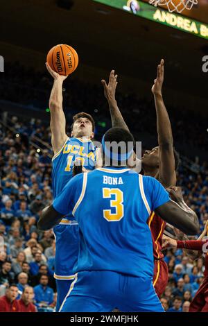 UCLA guard Lazar Stefanovic (10) brings the ball up court during the ...