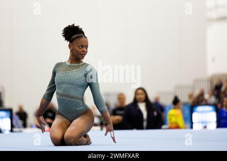 February 24, 2024: Former NCAA standout Trinity Thomas talks about her ...