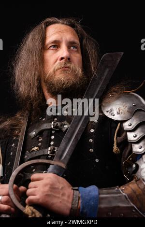 Metal knight swords background. Close up. The concept Knights Stock ...