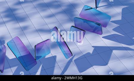 A rectangular shape, featuring four straight sides with opposite sides ...