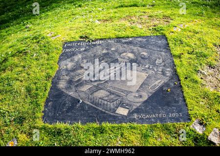 Burial ground of the Saxon King at Prittlewell, Southend on Sea, Essex ...