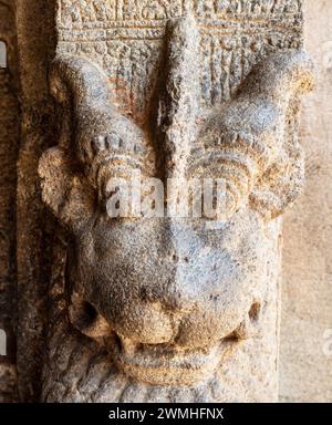 Carvings at Pancharatha Temple Mamallapuram India Stock Photo - Alamy