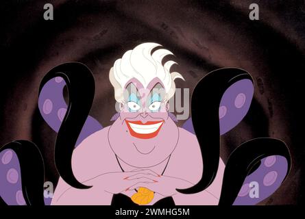 URSULA, THE LITTLE MERMAID, 1989 Stock Photo - Alamy
