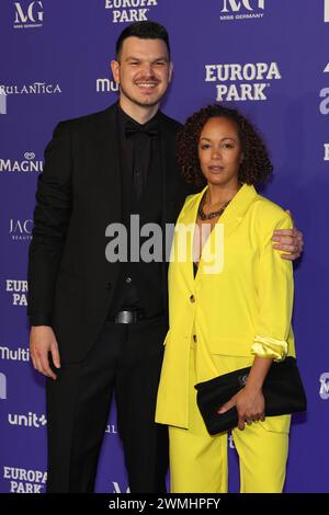 Miss Germany 2024. Max Klemmer und Milka Loff Fernandes anläßlich der ...