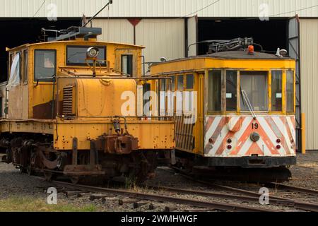 Electric Locomotive at Oregon Electric Railway Museum, Great Oregon ...