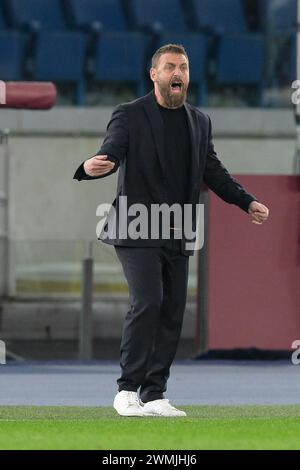 Daniele De Rossi coach of AS Roma during the Serie A football match ...