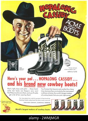 WILLIAM BOYD (Hopalong Cassidy) US Western film star with wife Grace ...