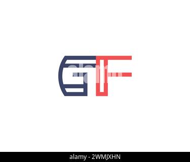 Creative modern letter GF logo design Stock Vector Image & Art - Alamy