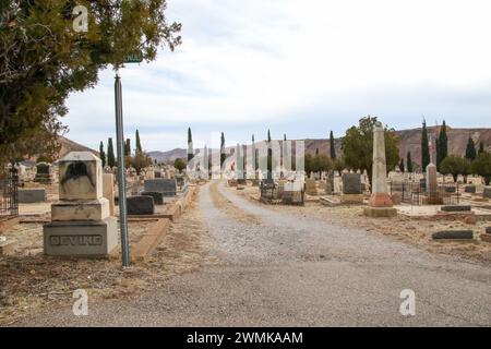 Evergreen Cemetery, Bisbee, Arizona Stock Photo - Alamy