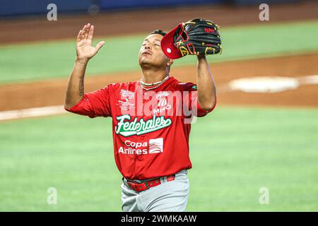MIAMI, FLORIDA - FEBRUARY 2: Ronald Ramirez relief pitcher of Los ...
