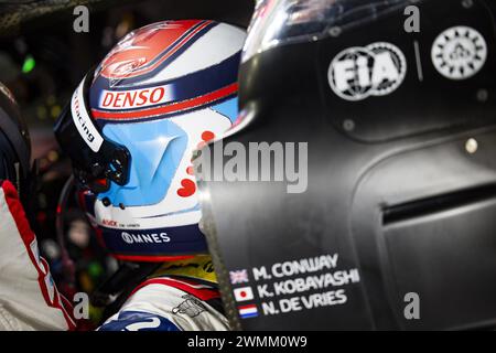 DE VRIES Nyck (nld), Toyota Racing, Toyota TR010 Hybrid #07, Hypercar ...
