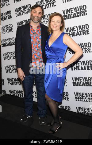 Christopher Shinn and Emily Bergl are attending the Vineyard Theatre ...