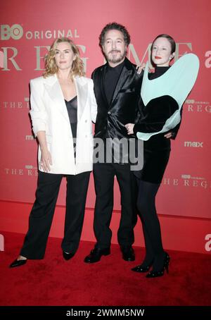 Kate Winslet, Guillaume Gallienne and Andrea Riseborough Stock Photo ...