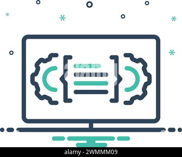 Icon for compile,organize Stock Vector Image & Art - Alamy